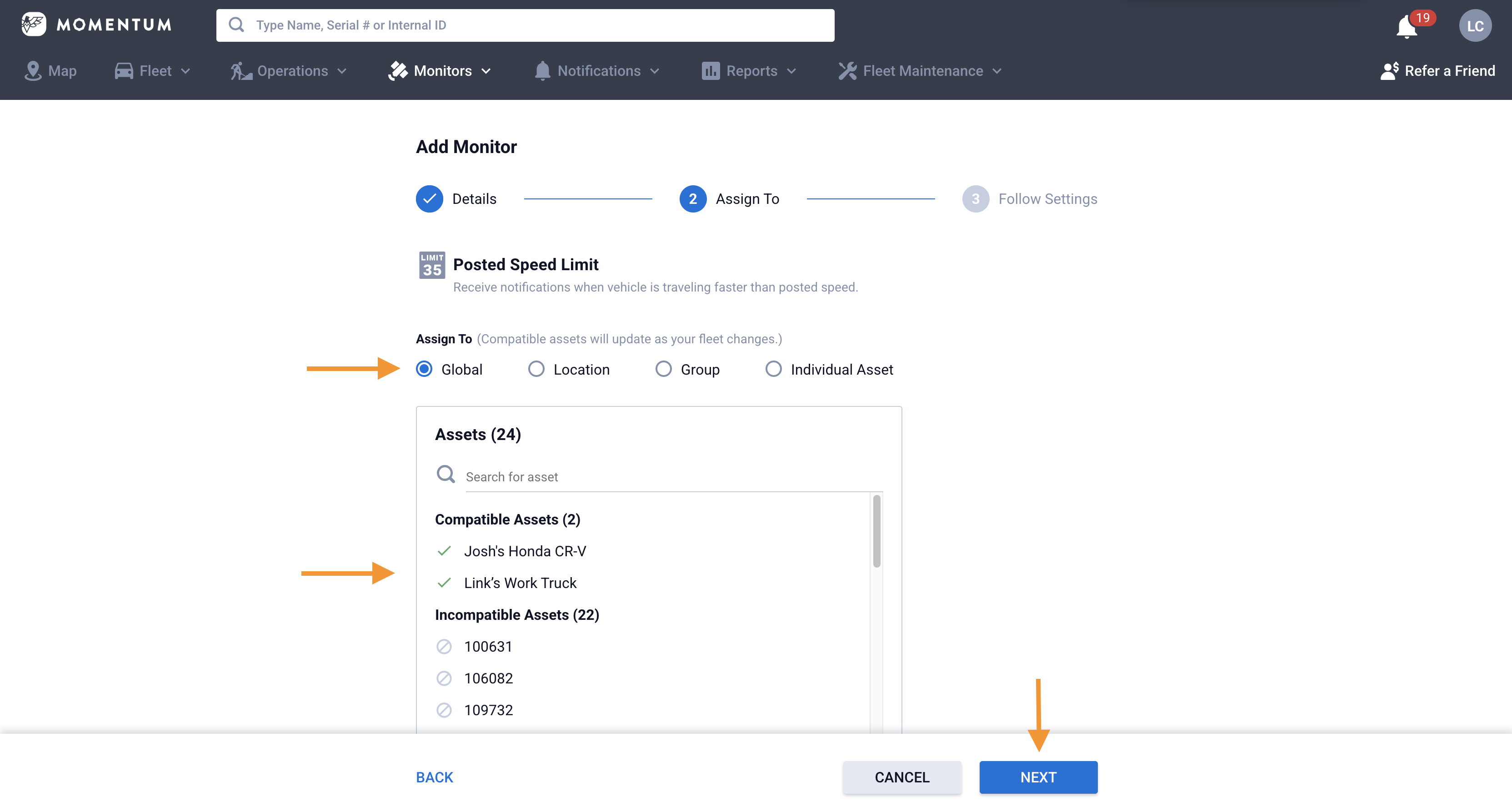 How to setup a Posted Speed Limit alert/monitor? – Momentum IoT