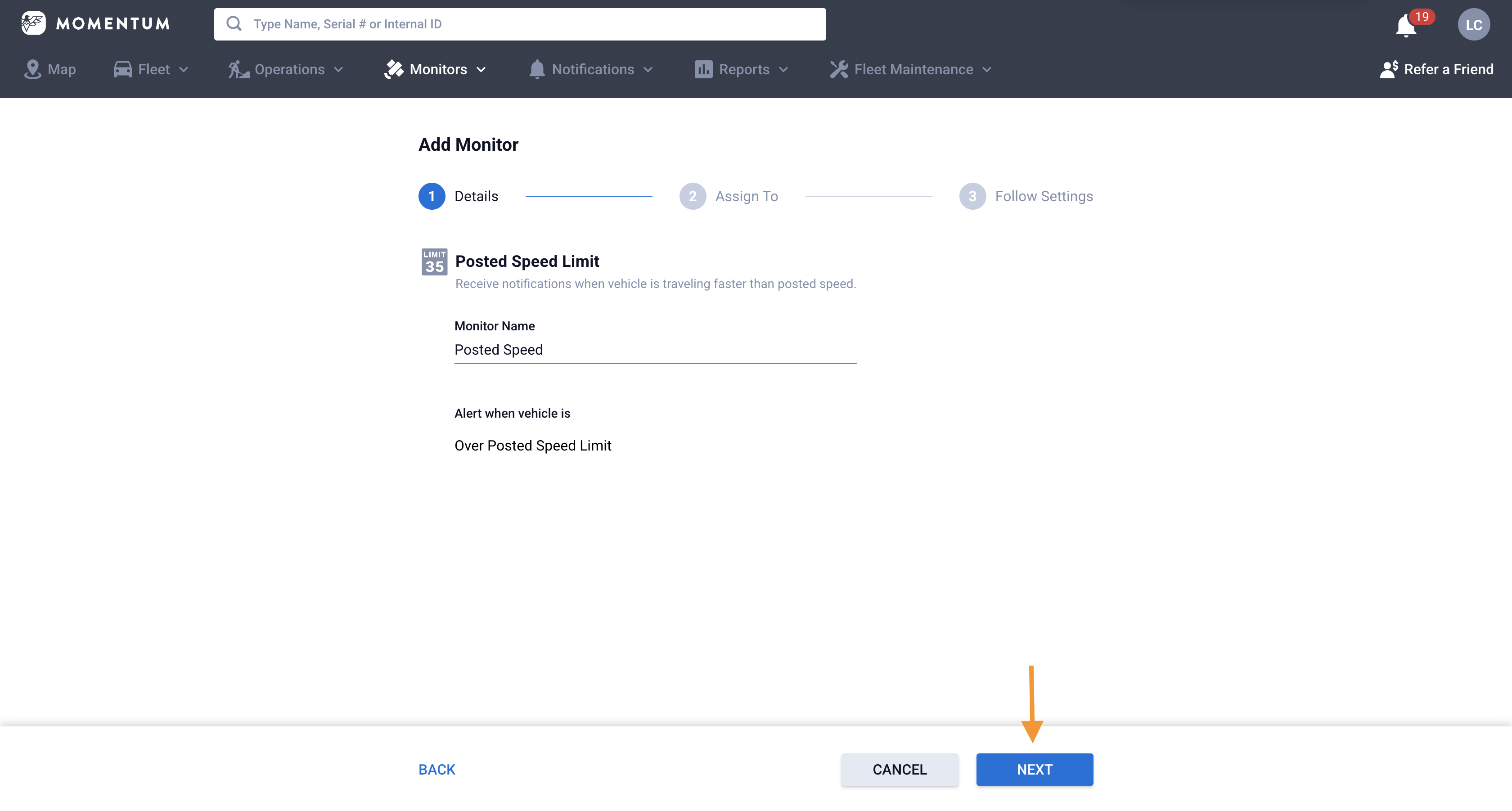 How to setup a Posted Speed Limit alert/monitor? – Momentum IoT