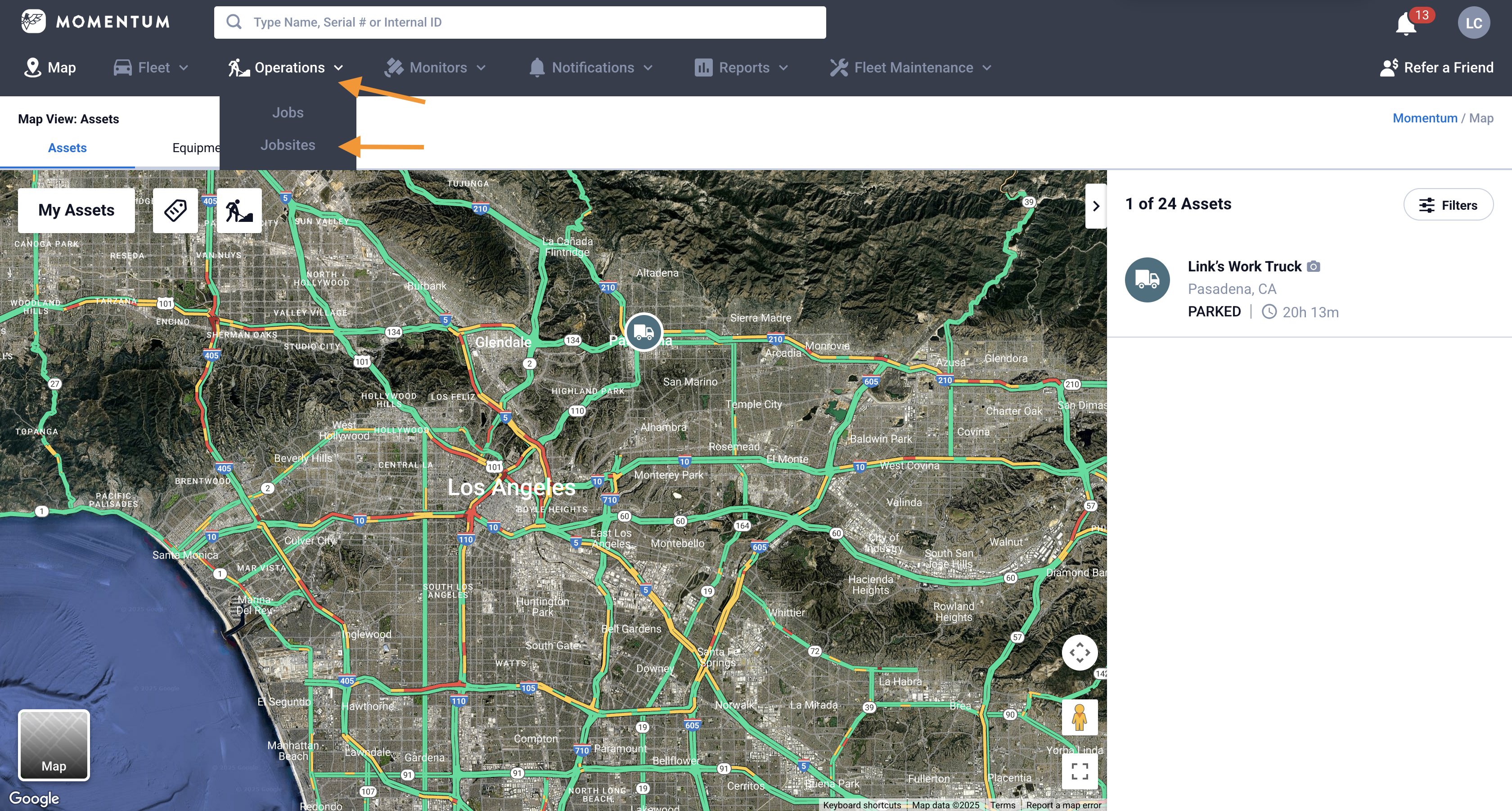 How to set up your first Jobsite – Momentum IoT