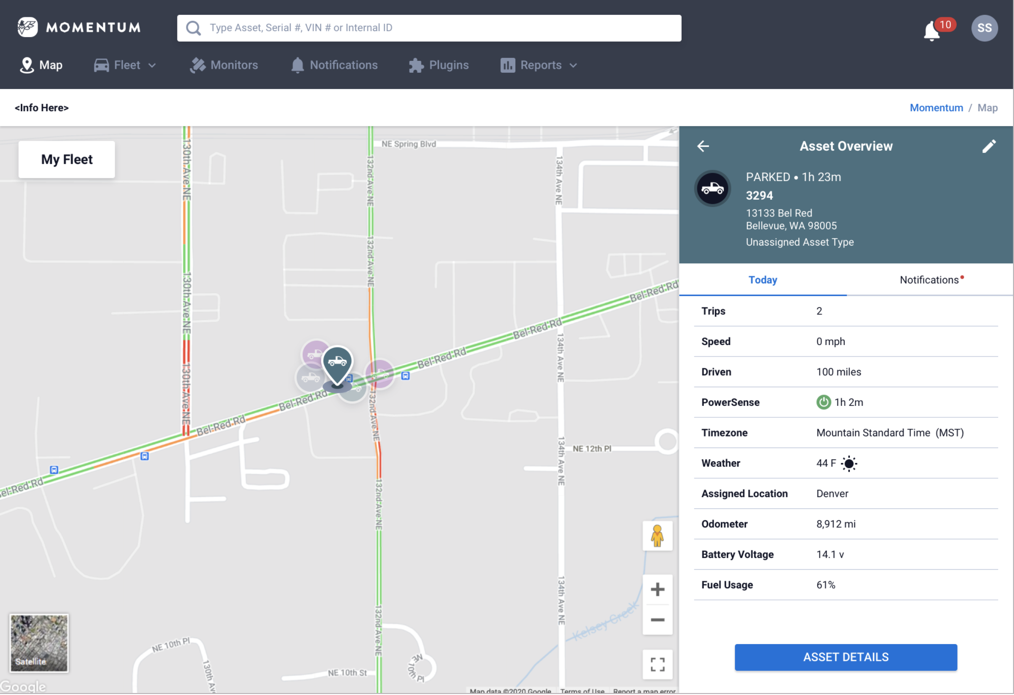 How can I view my PowerSense Status? – Momentum IoT